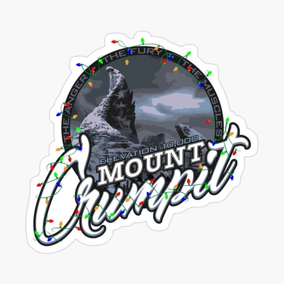 Wall Decor | Mount Crumpit Sticker Cute Merry Christmas Sticker Decal ...